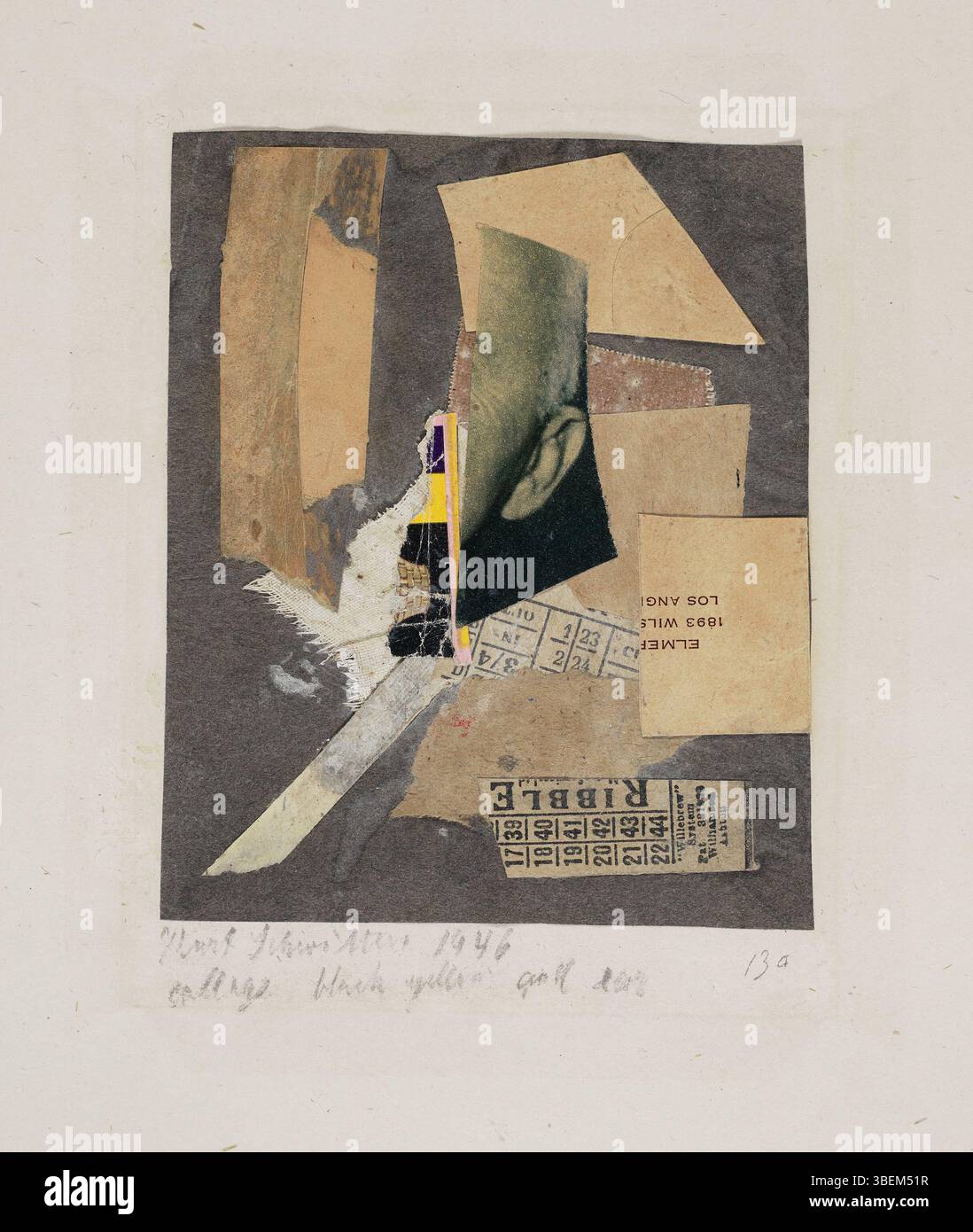 Kurt schwitters collage hi-res stock photography and images - Alamy