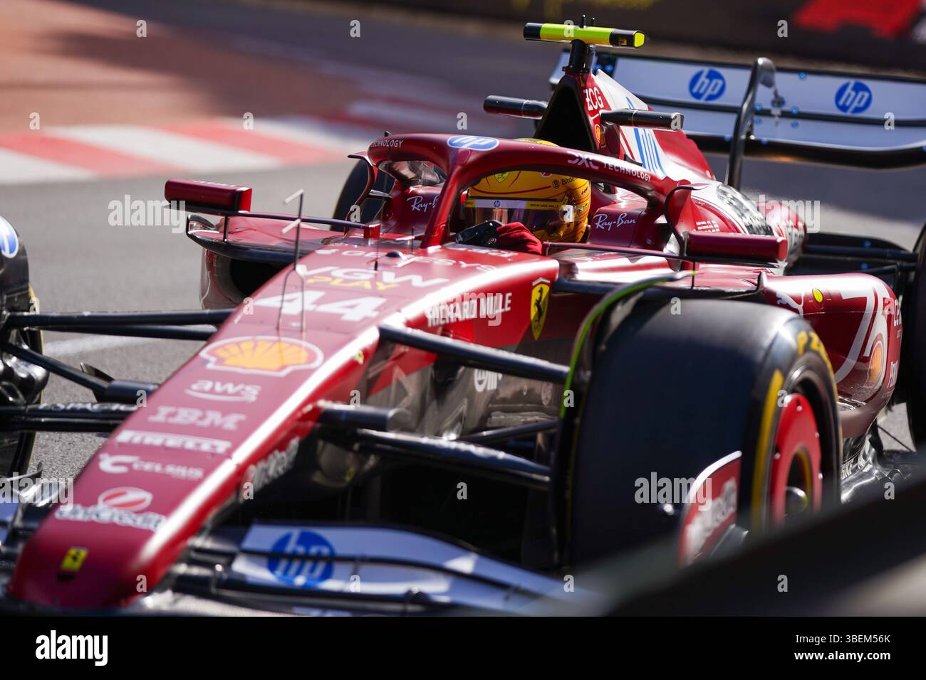 Lewis Hamilton of UK driving the (44) Scuderia Ferrari HP SF-25 Ferrari ...