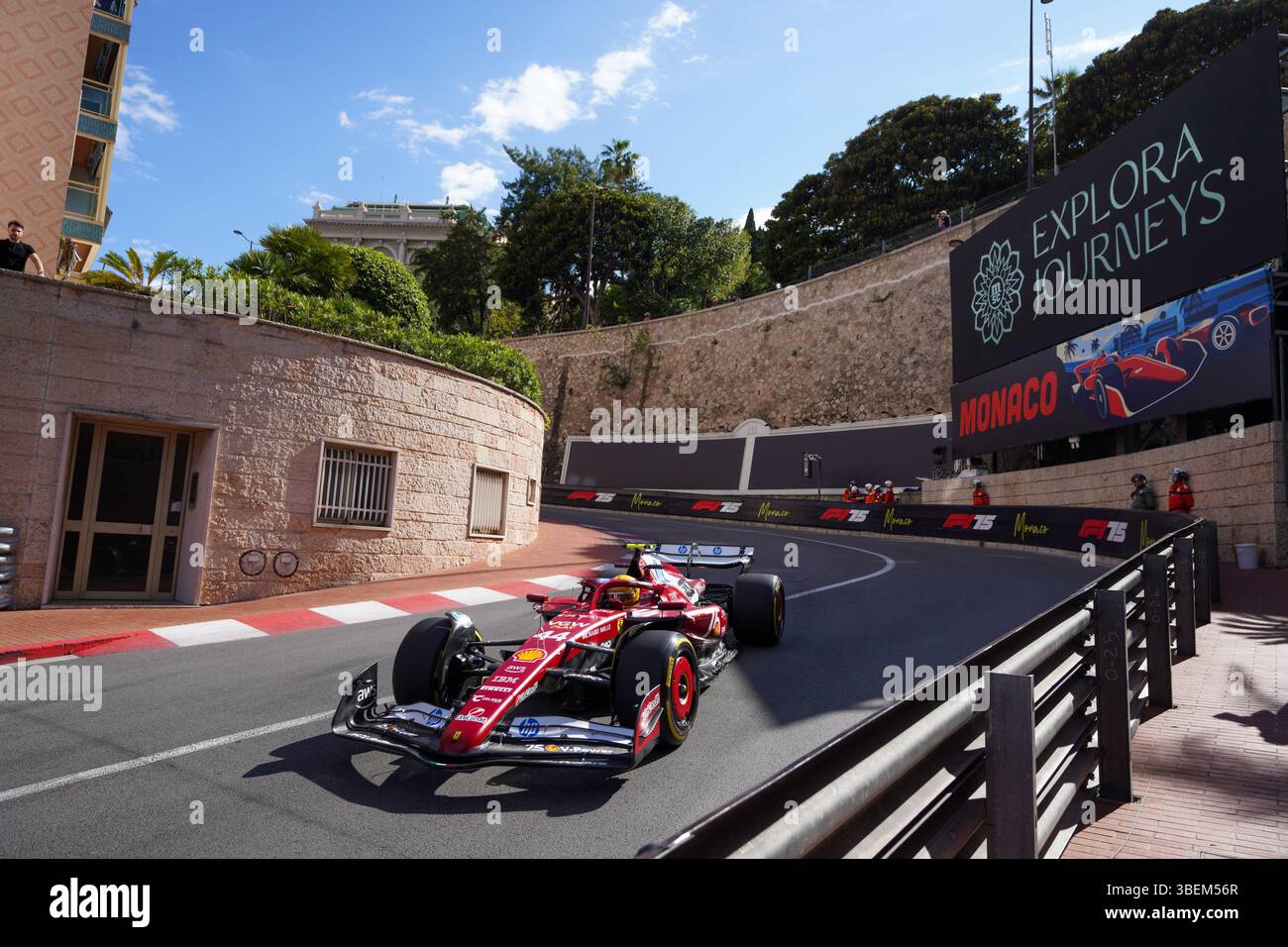 Lewis Hamilton of UK driving the (44) Scuderia Ferrari HP SF-25 Ferrari ...