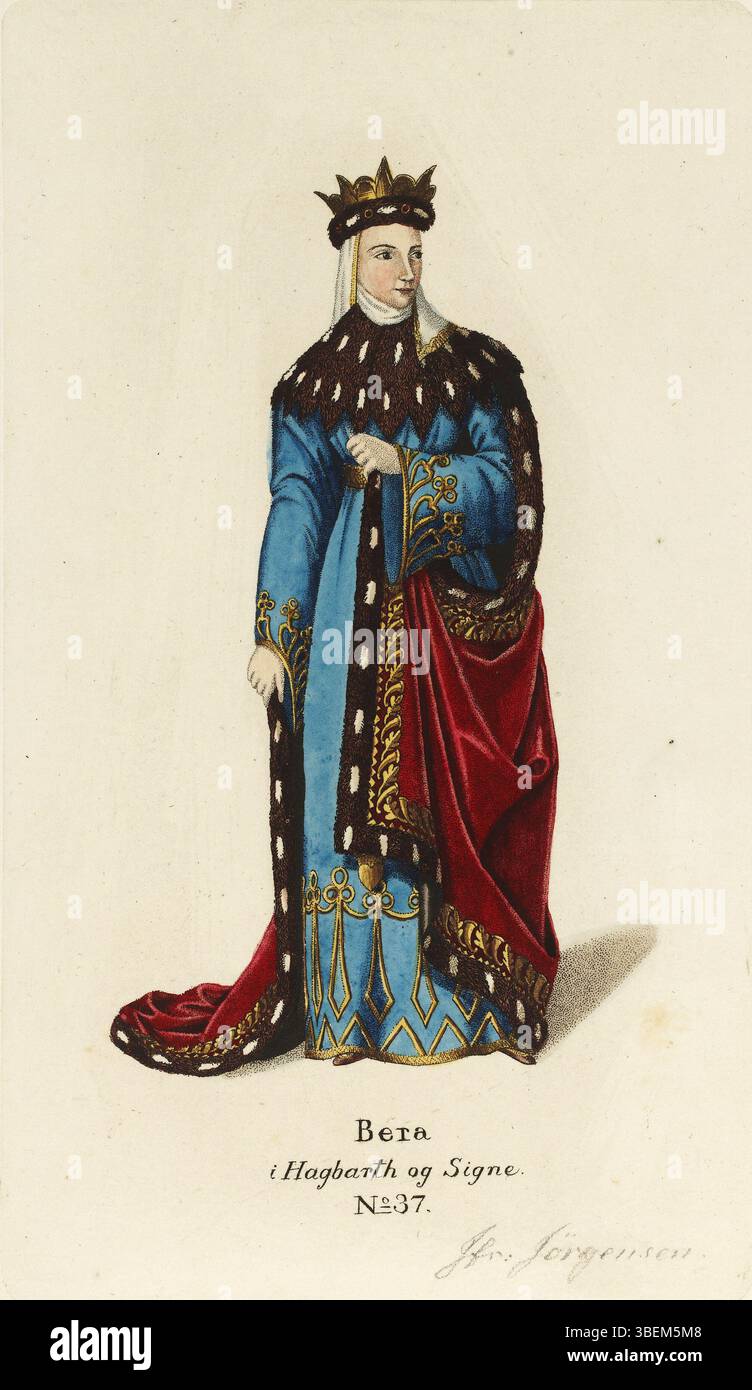 *Bera no.37* from *Hagbarth og Signe*, a work by C. V. Bruun, dated ...