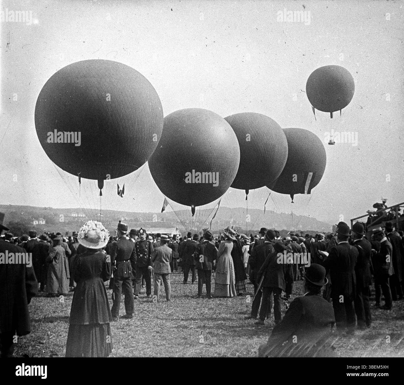A photograph taken by Louis Petit-Jean Génat on October 3, 1909, during ...