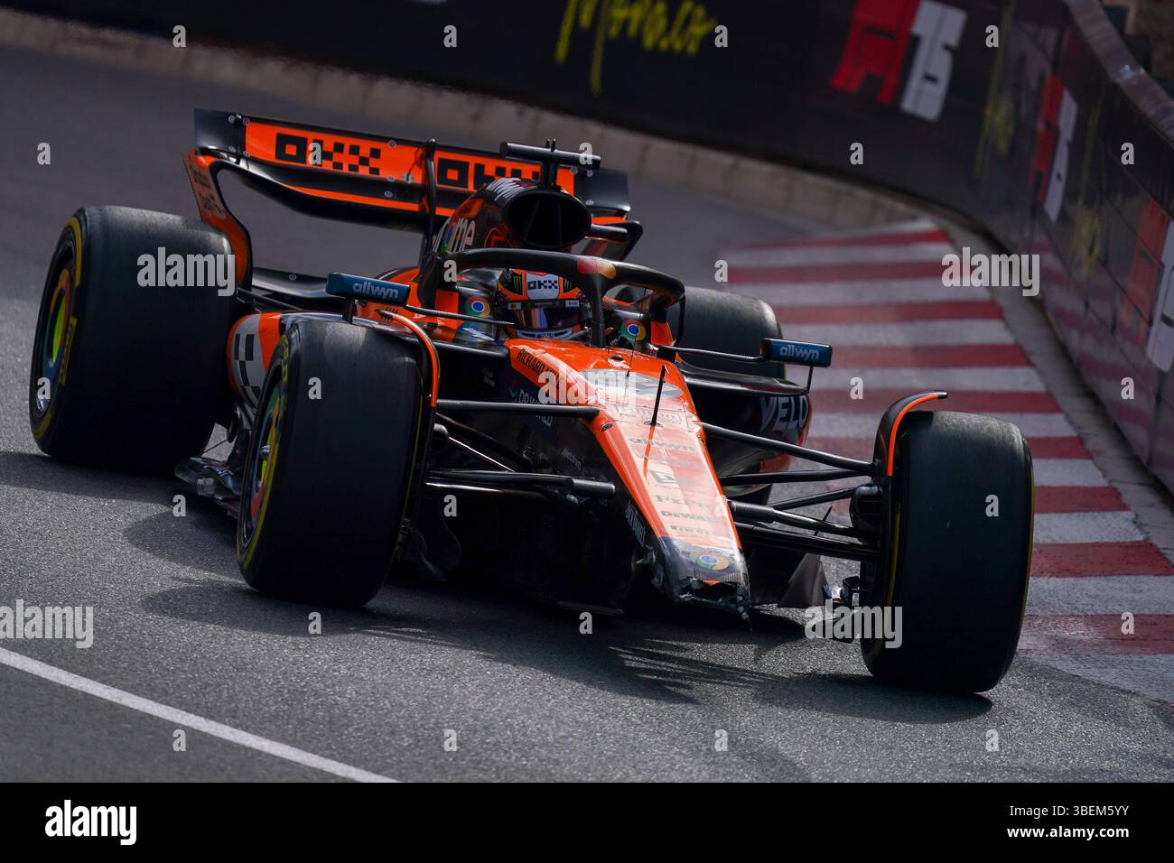Oscar Piastri of Australia driving the (81) McLaren F1 Team MCL39 Mercedes during the Formula 1 ...