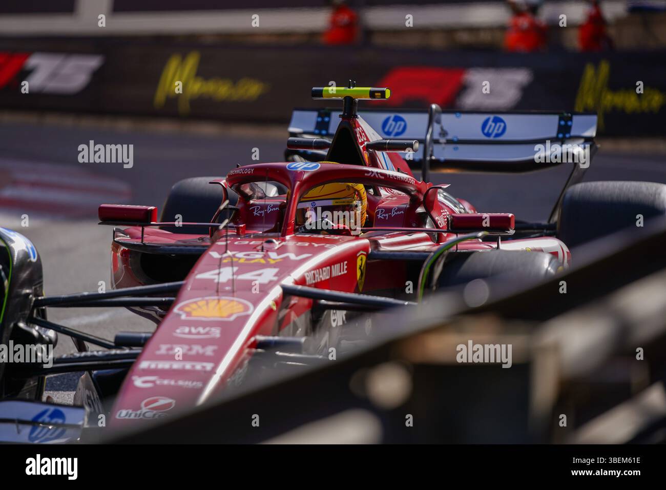 Lewis Hamilton of UK driving the (44) Scuderia Ferrari HP SF-25 Ferrari ...