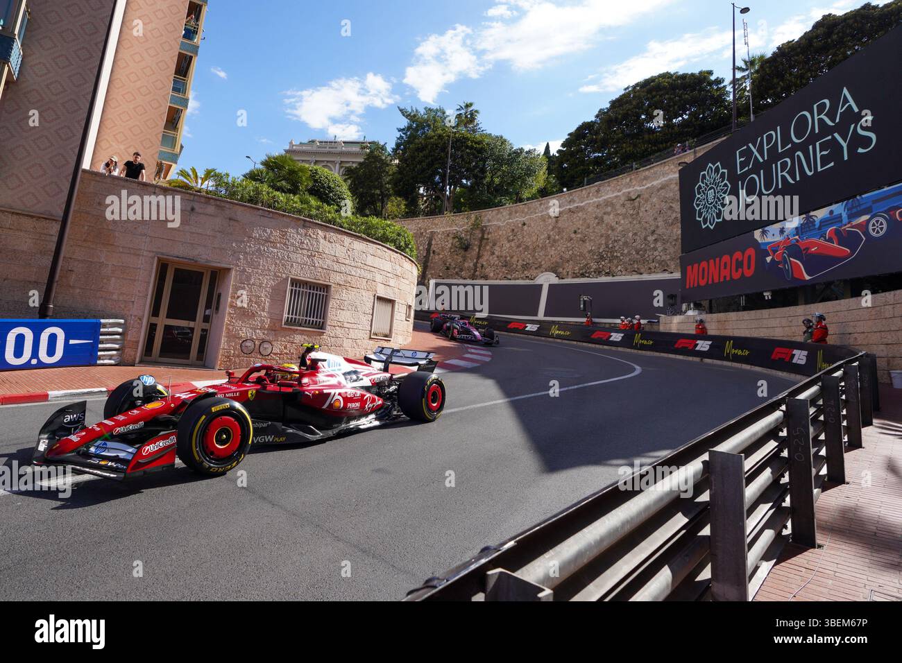 Lewis Hamilton of UK driving the (44) Scuderia Ferrari HP SF-25 Ferrari ...