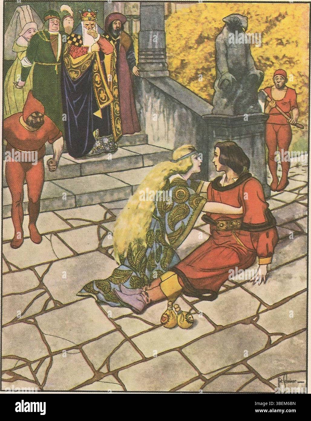 Artur Scheiner’s illustration from K.J. Erben’s fairy tales appears on ...