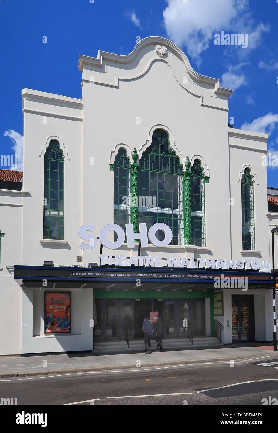 Exterior of the new Soho Theatre Walthamstow on Hoe Street. Formerly ...