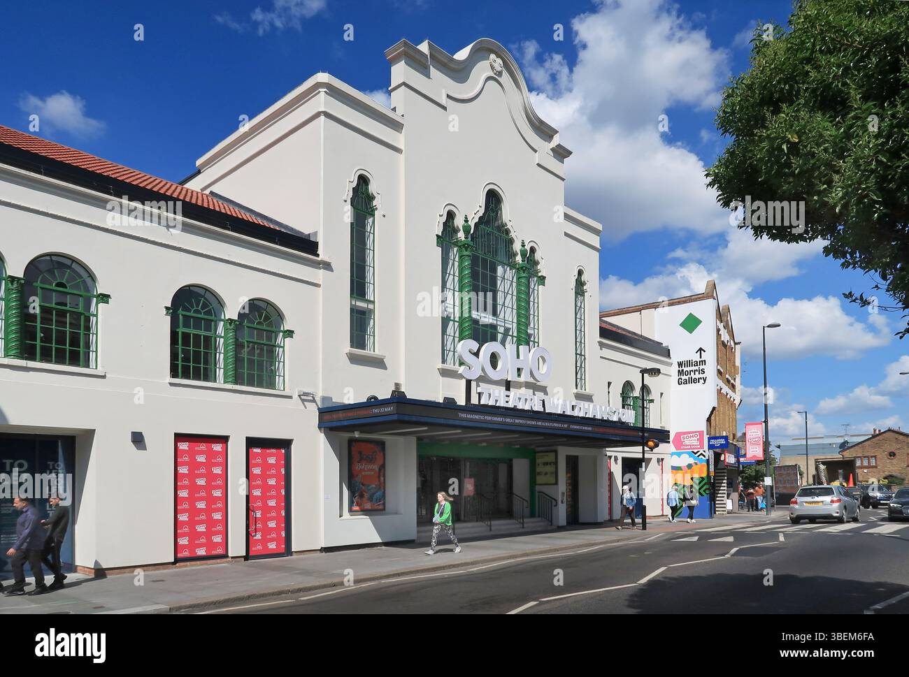 Exterior of the new Soho Theatre Walthamstow on Hoe Street. Formerly ...