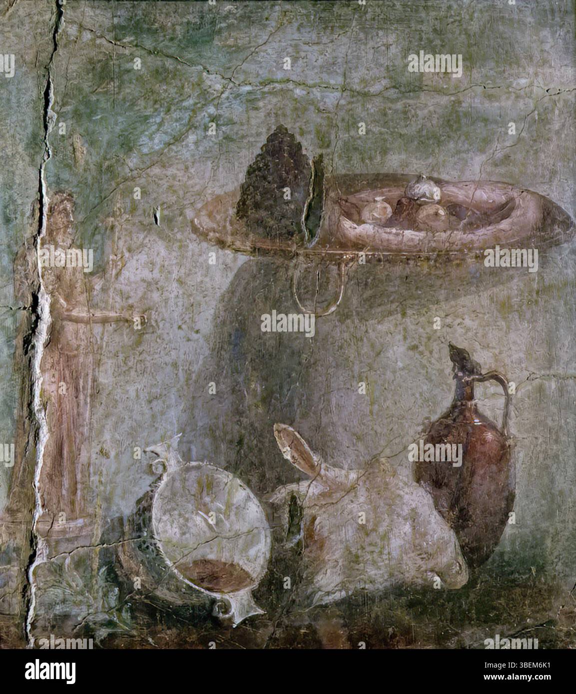 Creator: ; Date: 1st century CE; Material: fresco Stock Photo - Alamy