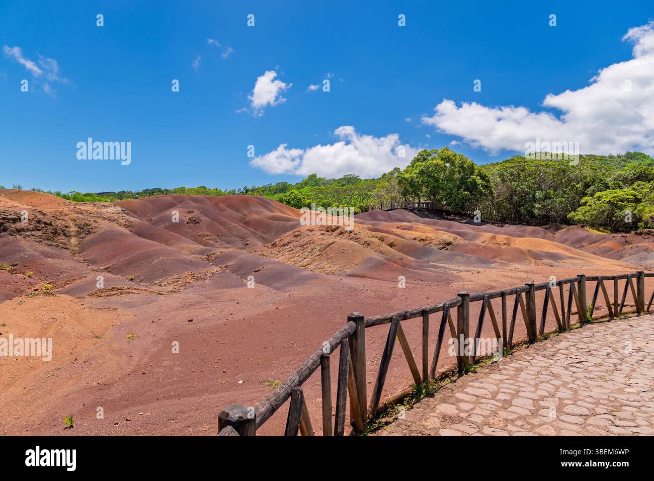 Exploring the Seven Coloured Earths Geopark in Chamarel, Mauritius ...