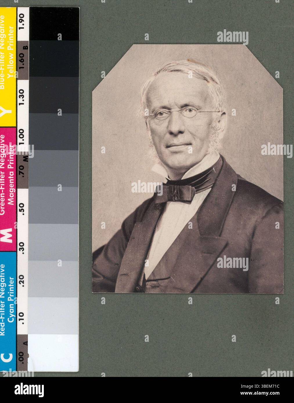 Black-and-white photograph of Friedrich Miescher-His taken between 1861 and 1887, depicting a ...