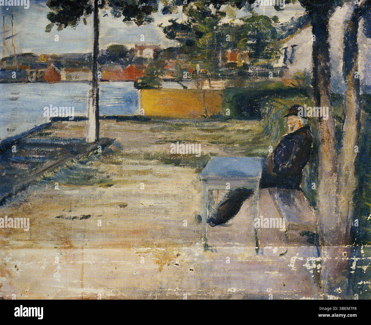 'From Hisøya near Arendal' (1886) by Edvard Munch shows a view from the ...