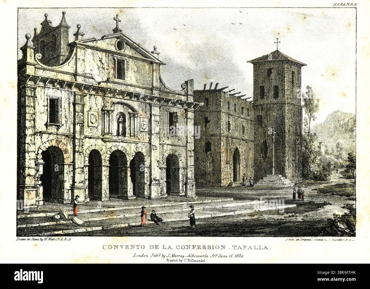 This engraving by Edward Haawke Locker from June 15, 1824, illustrates ...