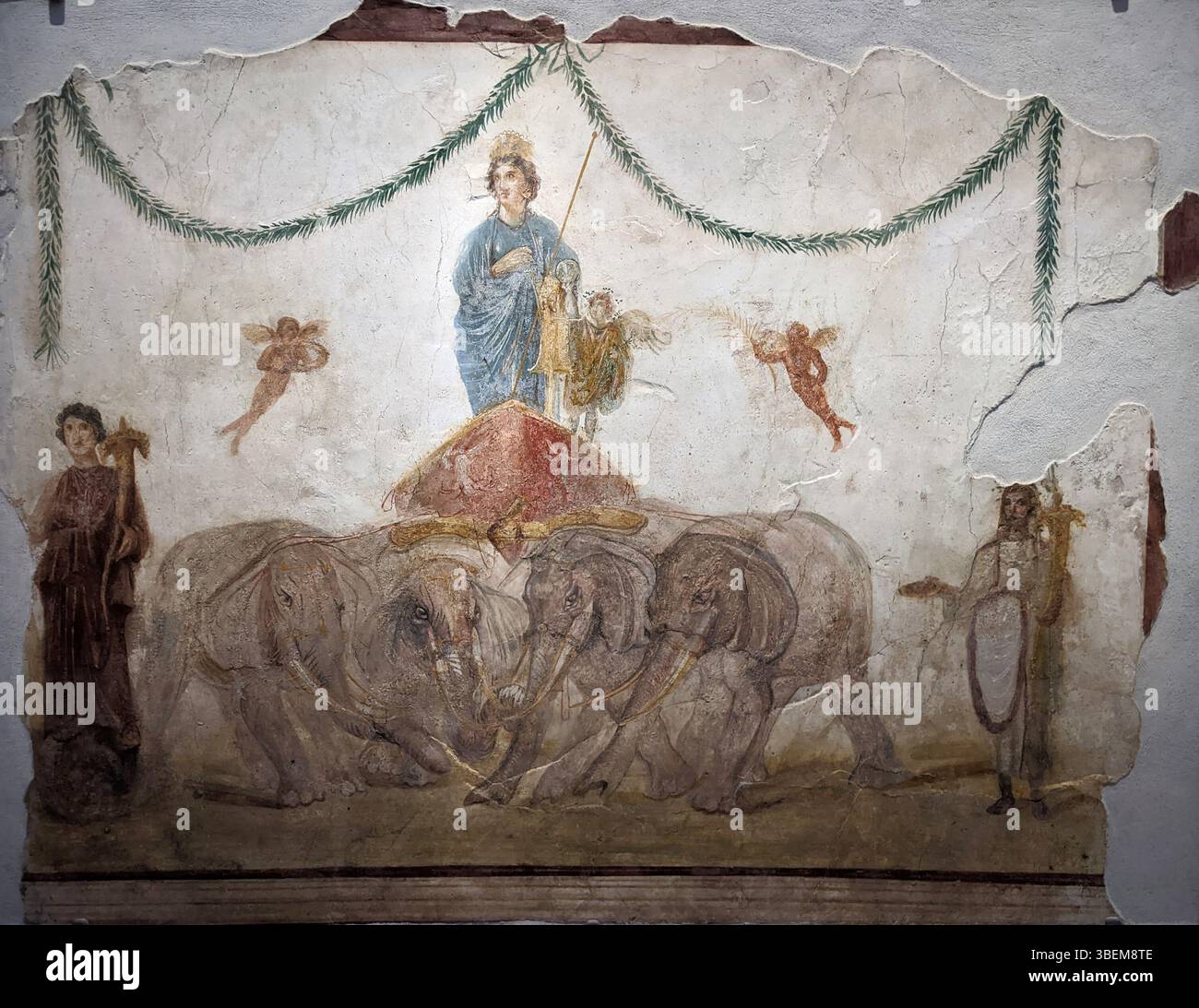 This fresco from Pompeii, dated to the 1st century AD, depicts Venus ...