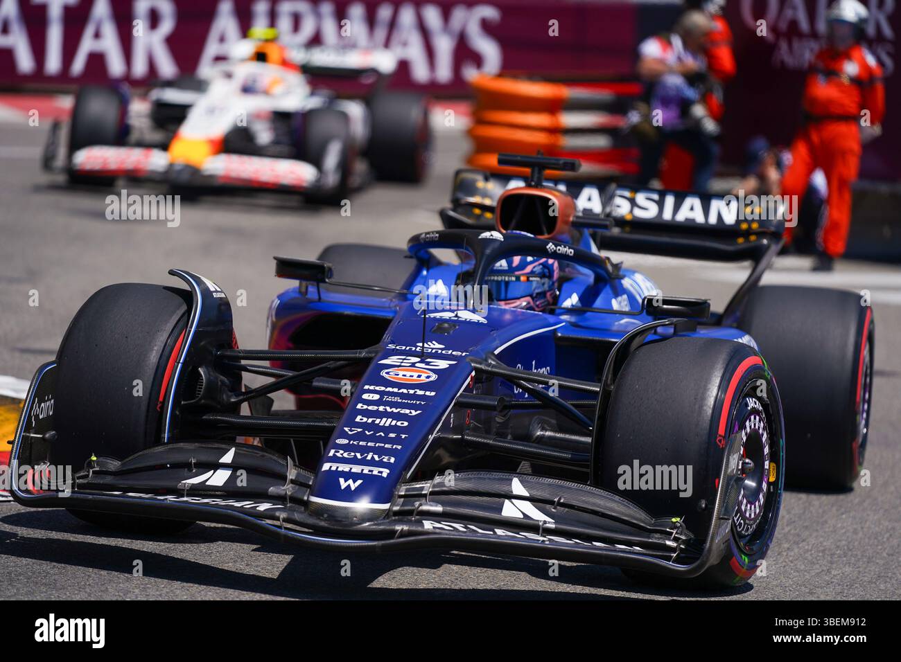 Montecarlo, Monaco. 29/06/2025. Alexander Albon of Thailand driving the ...