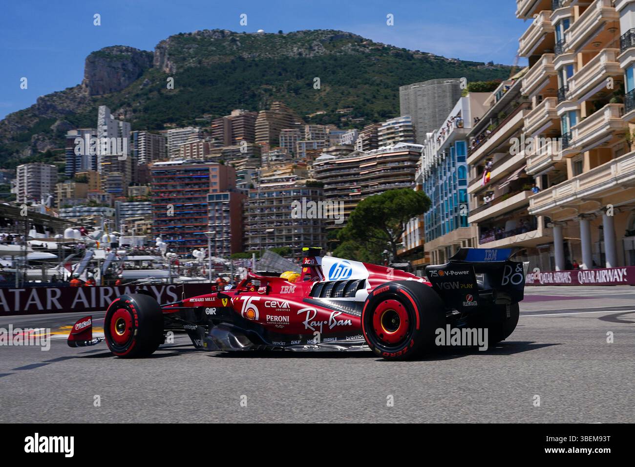 Montecarlo, Monaco. 29/06/2025. Lewis Hamilton of UK driving the (44 ...