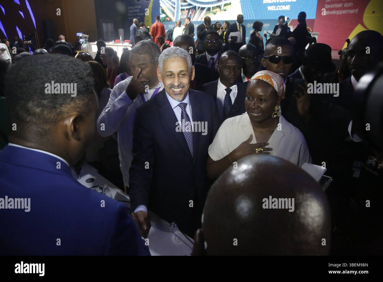 African Development Bank AfDB annual meeting in Abidjan, Ivory Coast ...