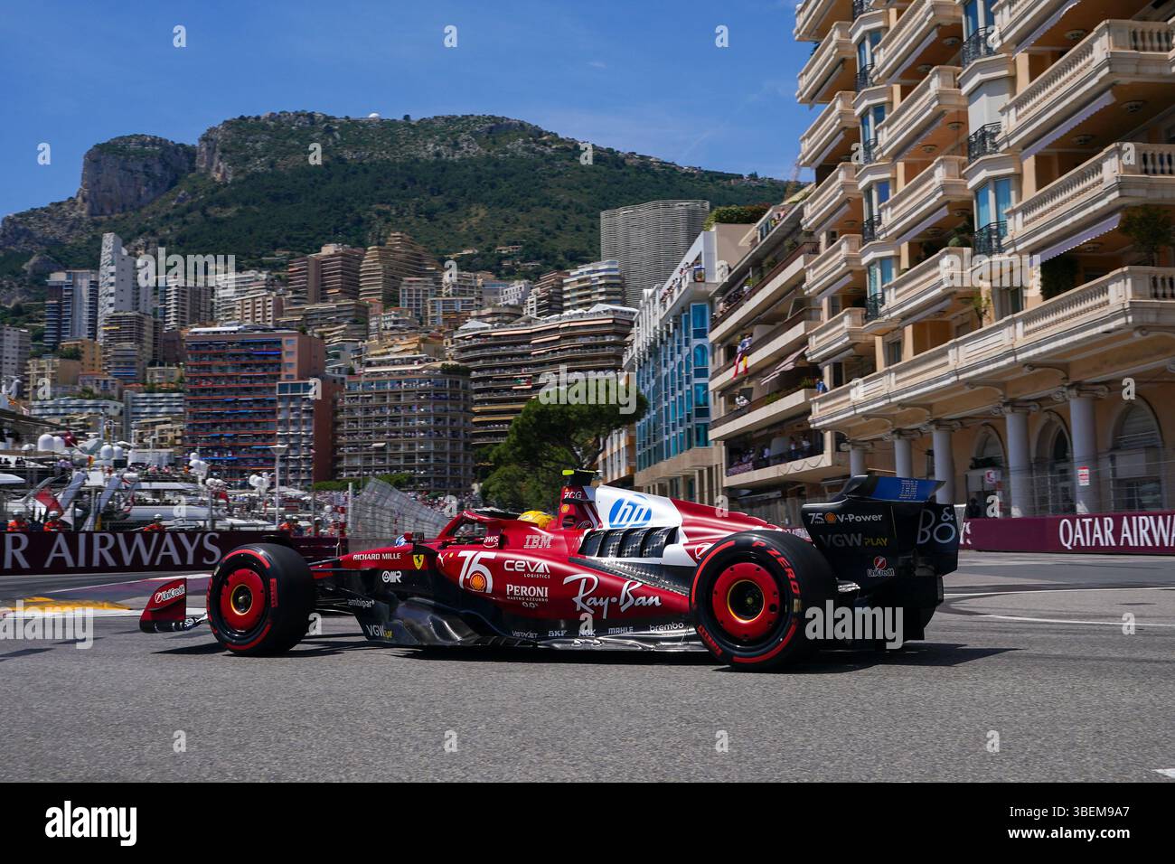 Montecarlo, Monaco. 29/06/2025. Lewis Hamilton of UK driving the (44 ...