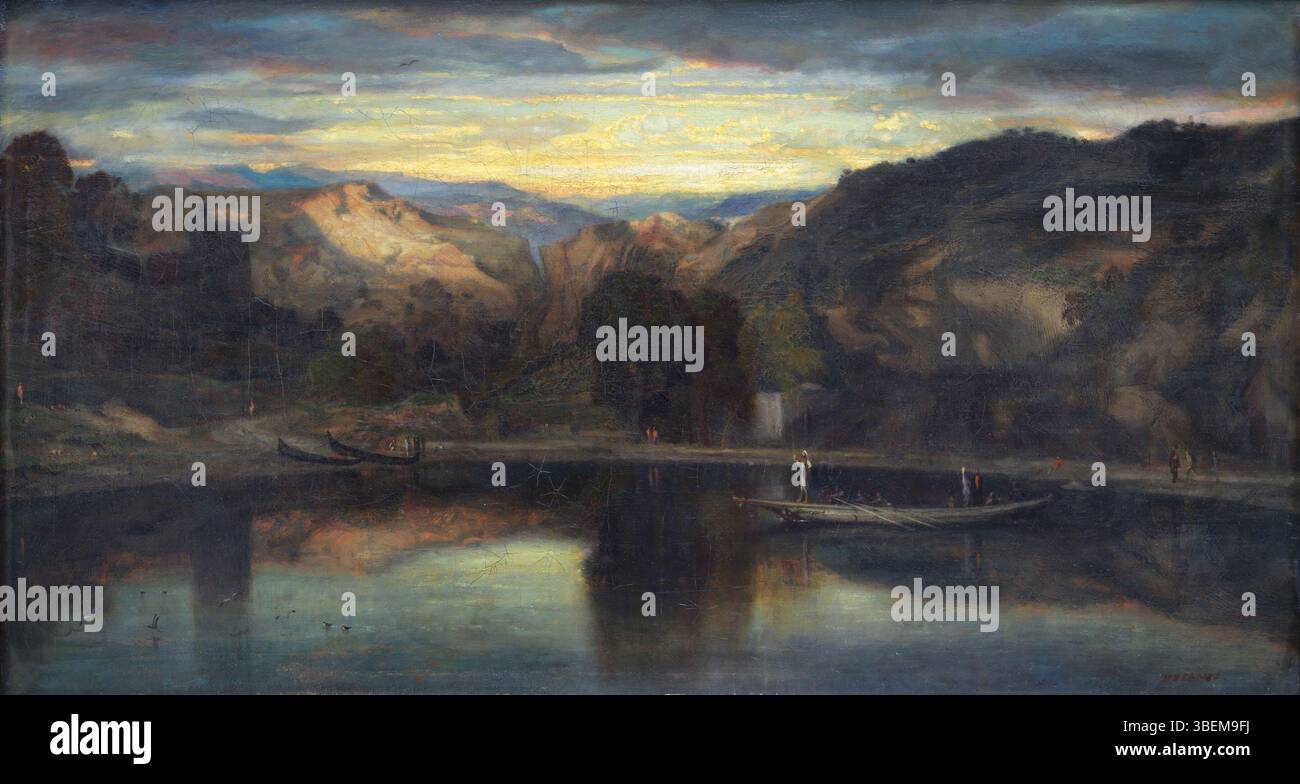 'Jésus sur le lac de Génésareth' by Alexandre-Gabriel Decamps is a ...