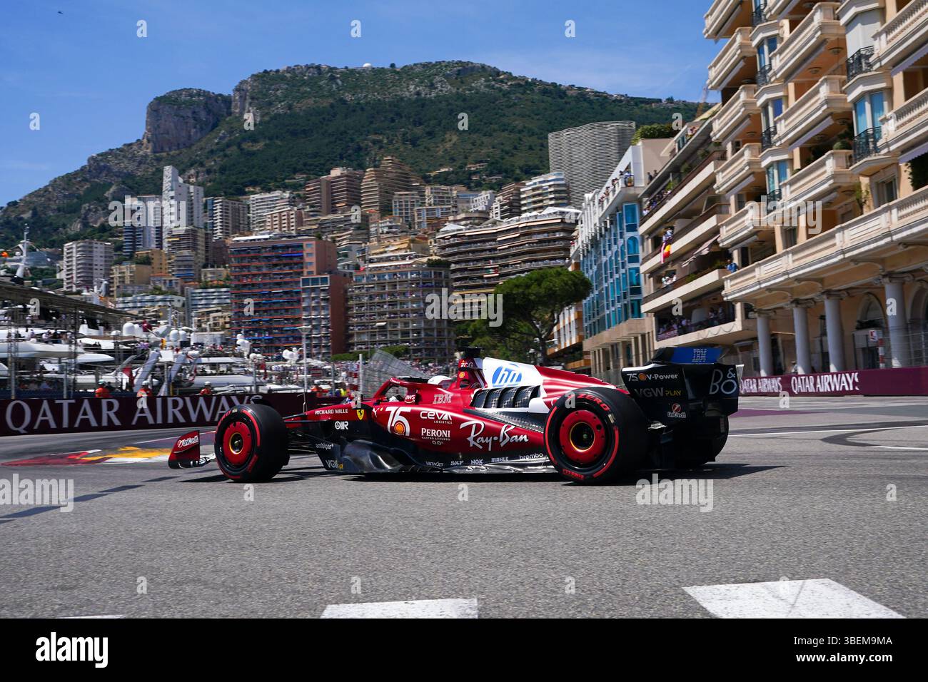Montecarlo, Monaco. 29/06/2025. Charles Leclerc of Monaco driving the ...