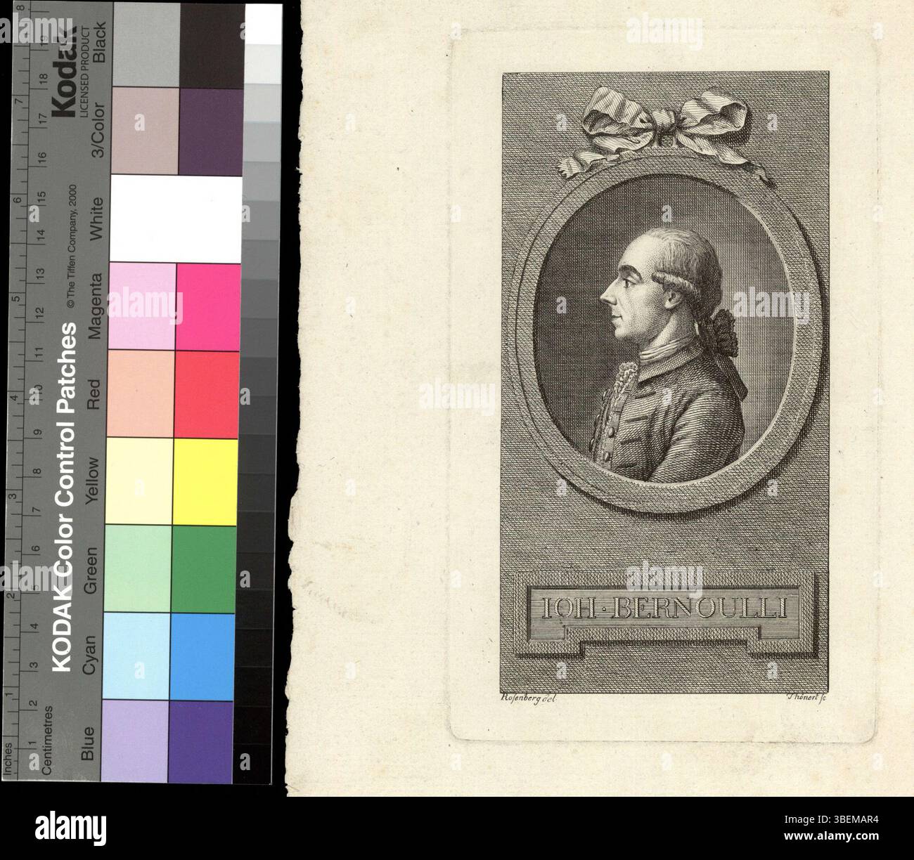 This copper engraving, created in 1786 by Rosenberg and Thönert ...