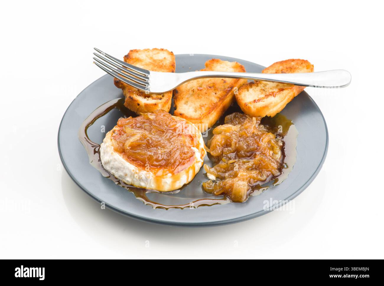 Elegant goat cheese roll topped with sumptuous caramelized onion ...