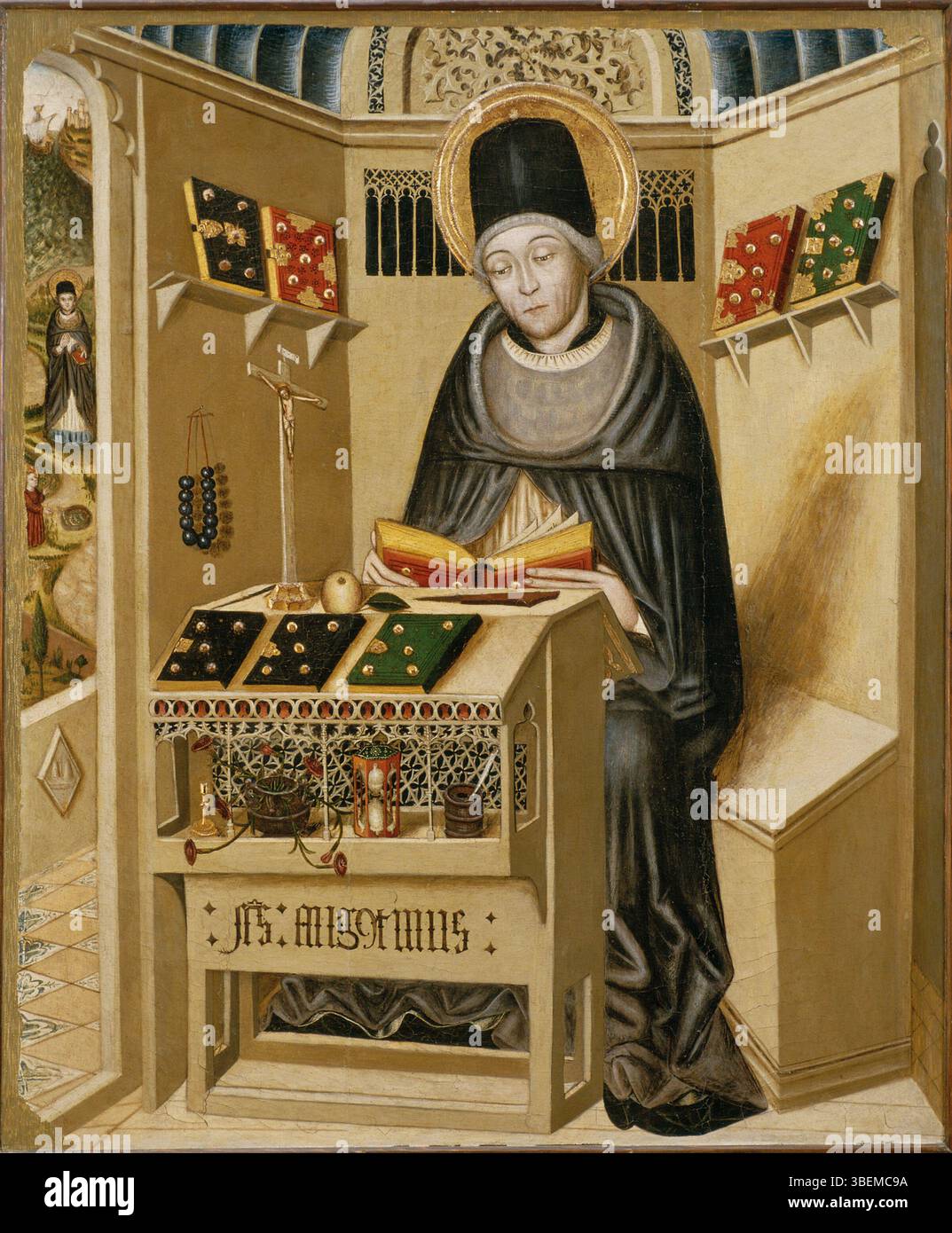 Panels of altarpiece of saint augustine hi-res stock photography and ...