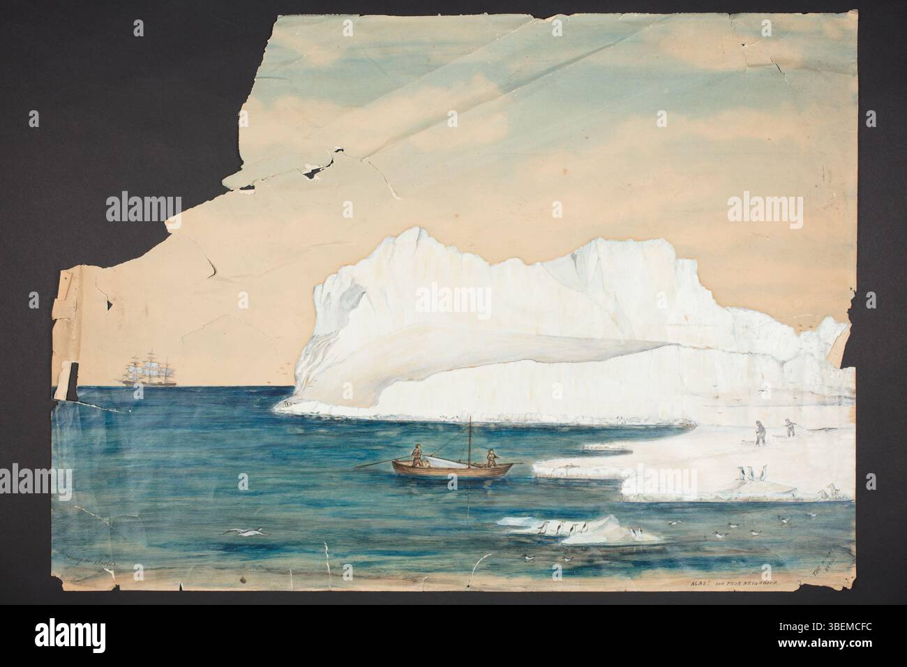 A watercolour painting by Henry Hedger Bootes, created between 1873 and ...