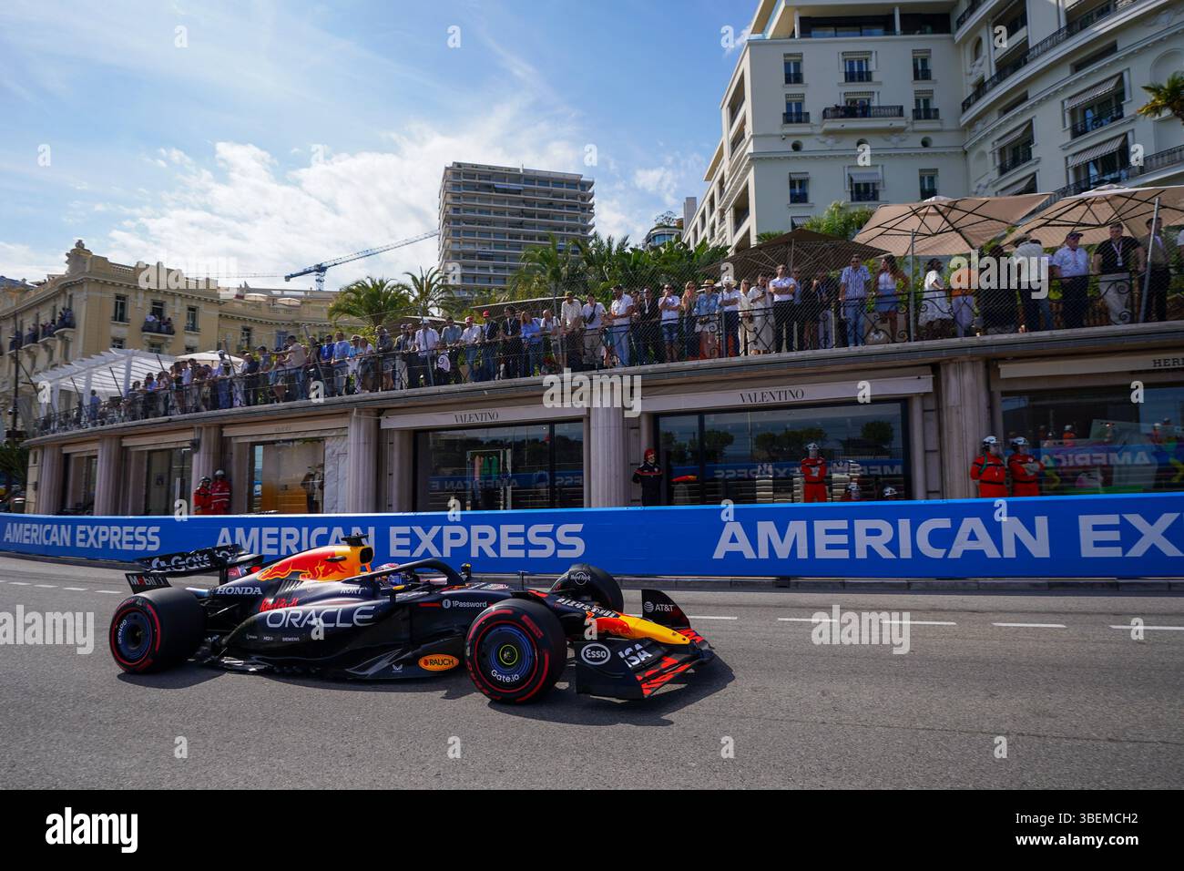 Montecarlo, Monaco. 29/18/2025. Max Verstappen of Netherlands driving ...