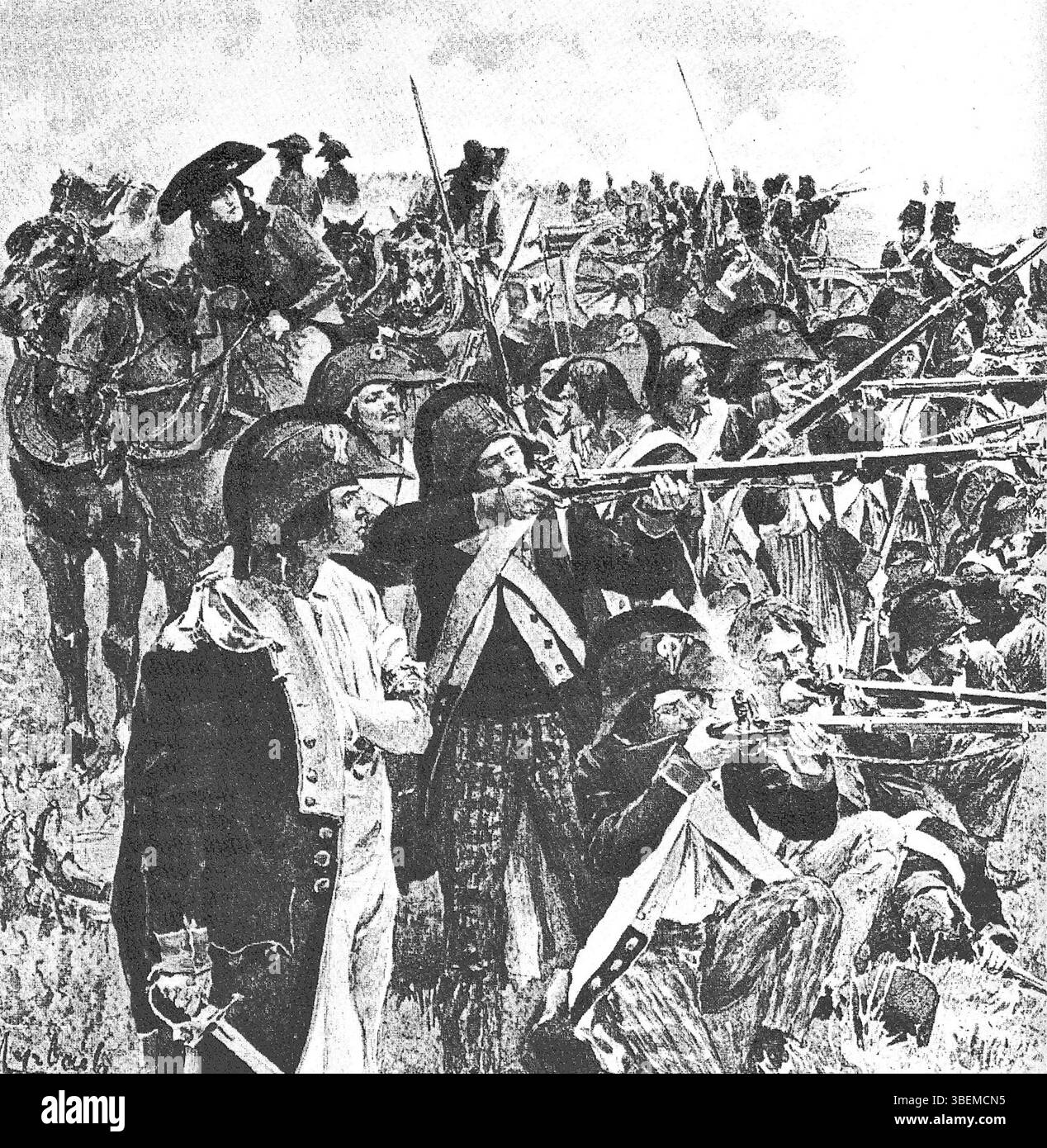 Félicien de Myrbach-Rheinfeld’s 19th-century depiction 'Bataillon carré ...
