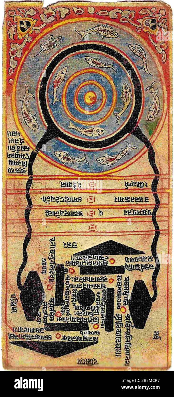 Jambudvipa map hi-res stock photography and images - Alamy