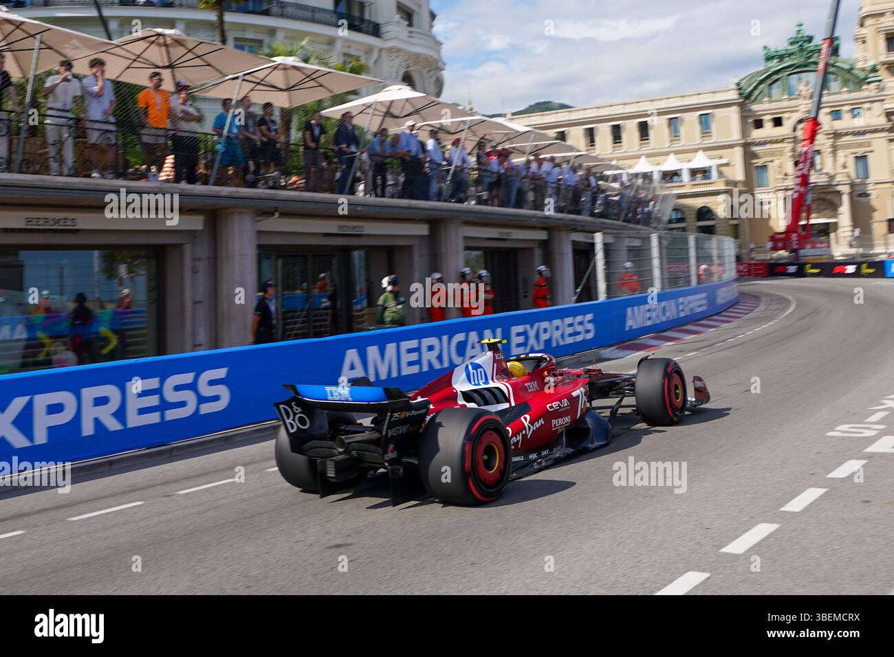Montecarlo, Monaco. 29/18/2025. Lewis Hamilton of UK driving the (44 ...