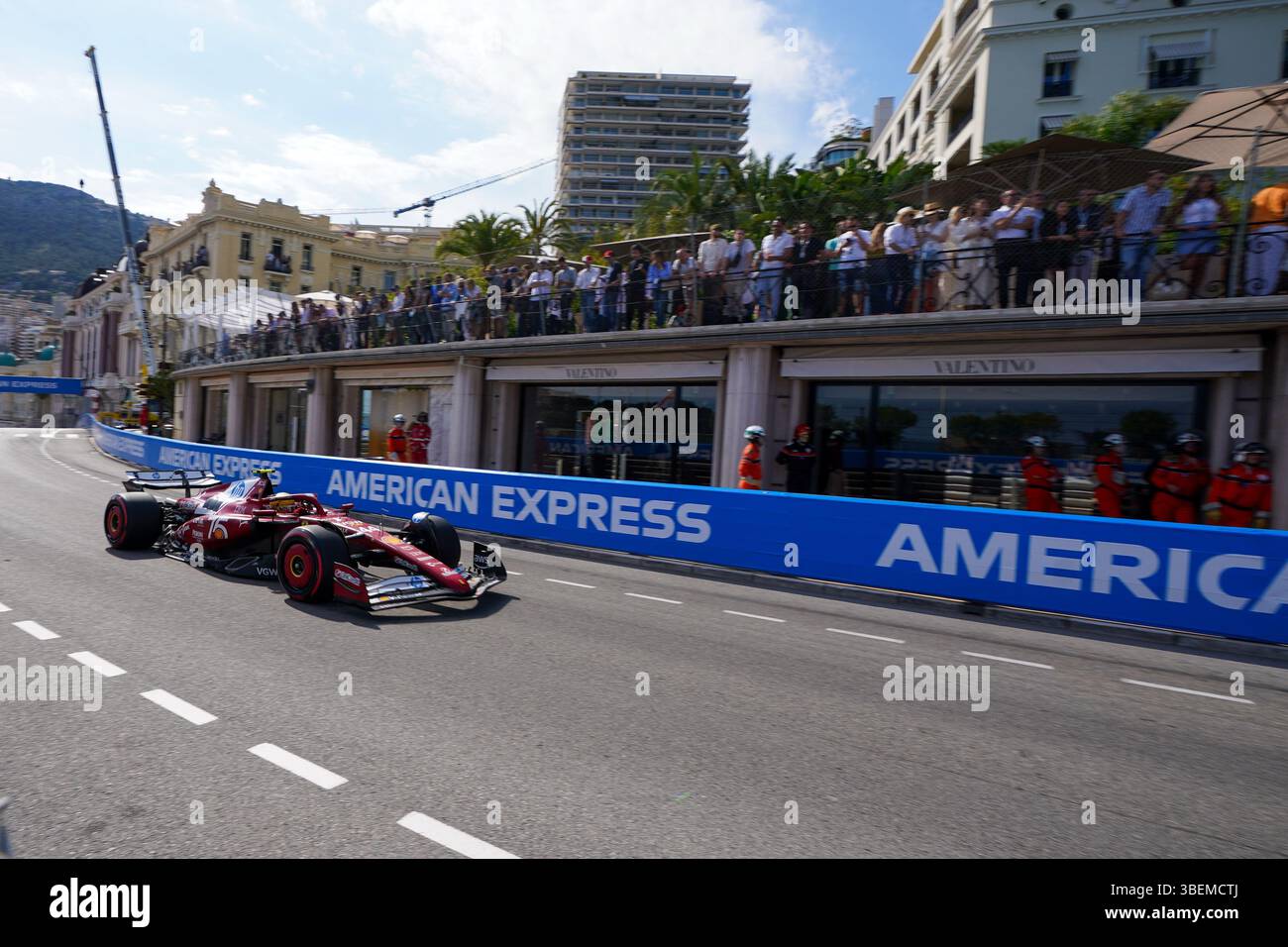 Montecarlo, Monaco. 29/18/2025. Lewis Hamilton of UK driving the (44 ...