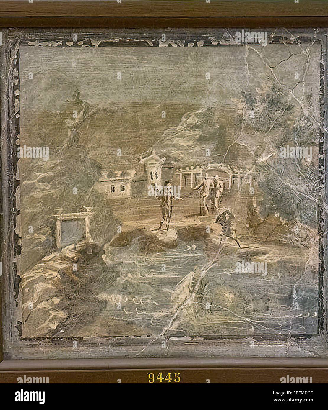 This fresco from the Casa della Danzatrice in Pompeii, dating to the ...