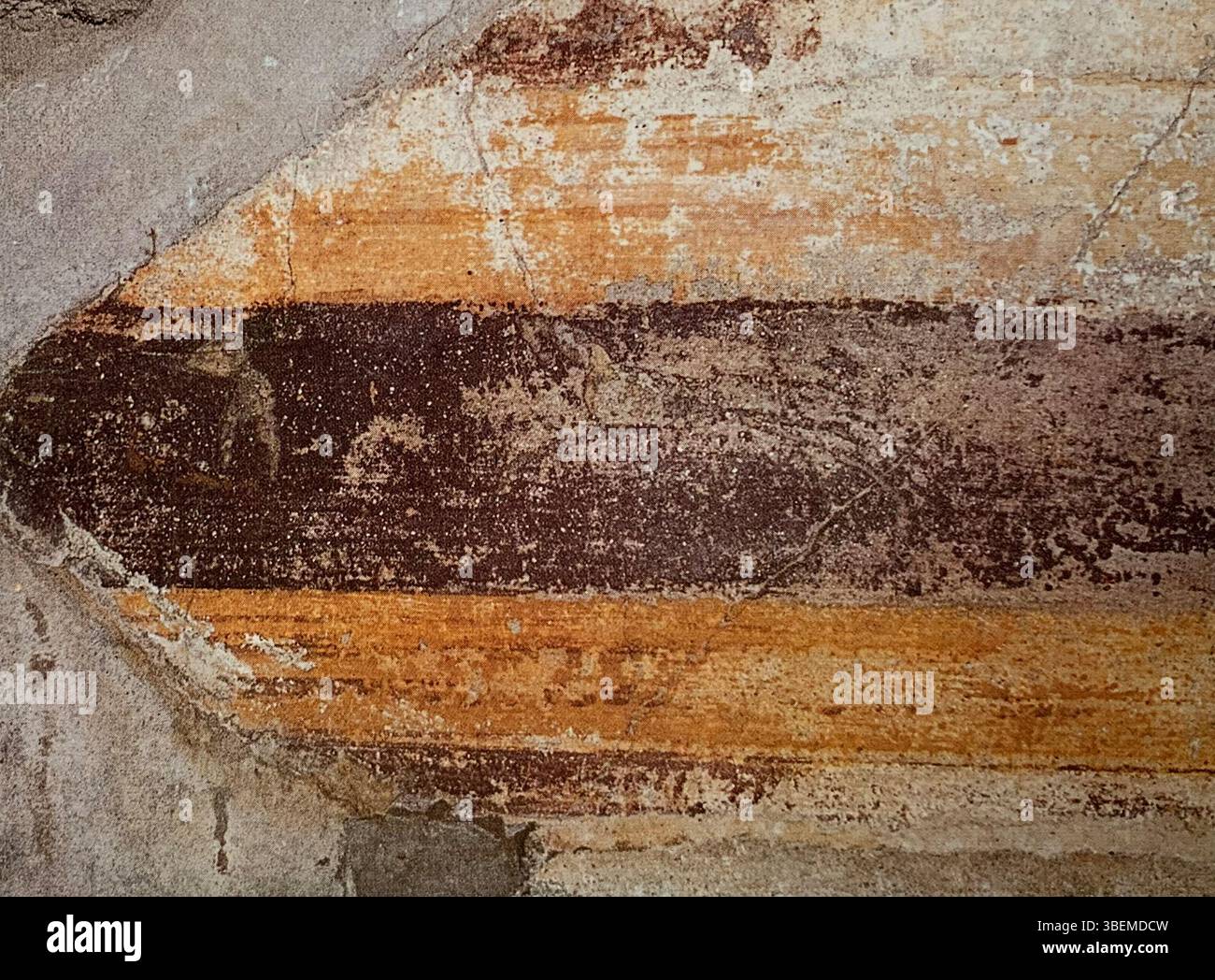 The west wall of Oecus 40 in the House of the Labyrinth features Roman ...