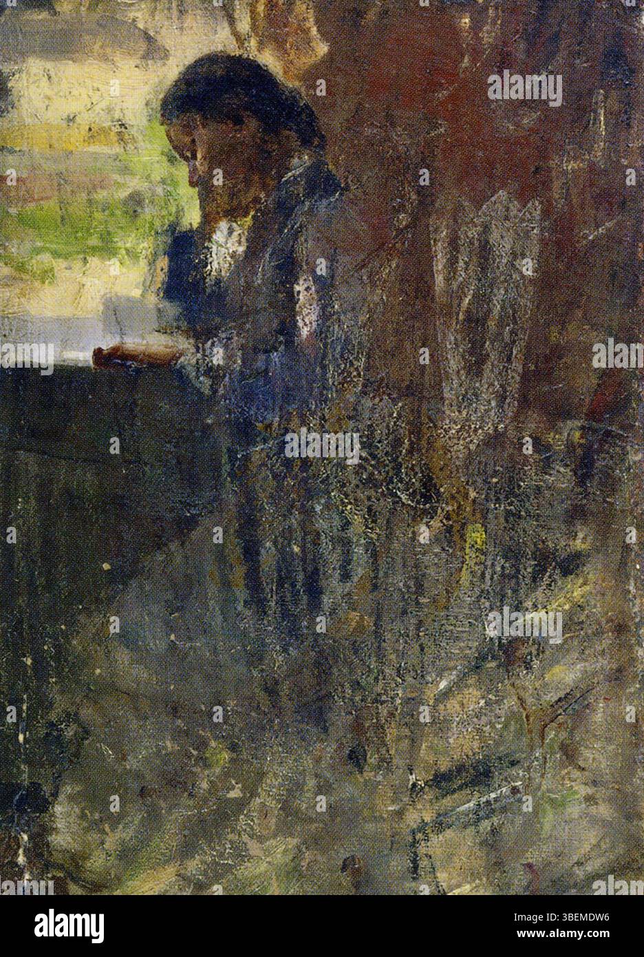 This 1882 painting by Edvard Munch, titled 'Inger by the Window' (Inger ...