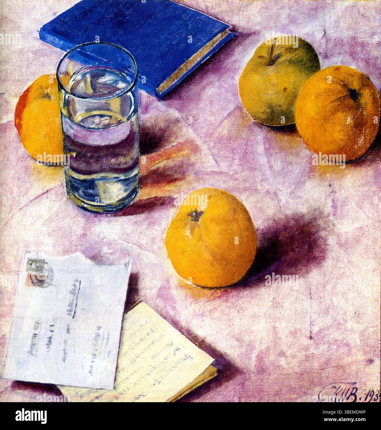 Petrov-Vodkin's *Still-life. Fruits* (1934) demonstrates his attention ...
