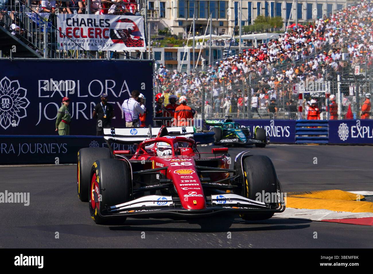 Montecarlo, Monaco. 29/28/2025. Charles Leclerc of Monaco driving the ...