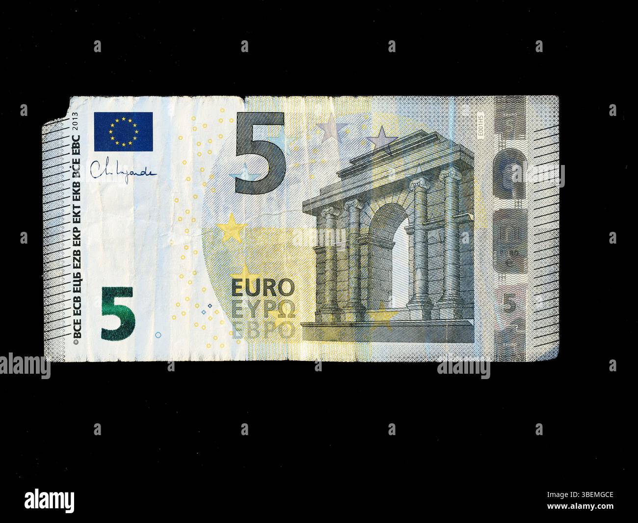 5 Euro note Stock Photo - Alamy