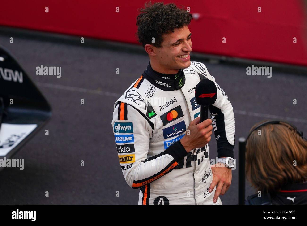 Montecarlo, Monaco. 29/27/2025. Lando Norris of UK driving the (4 ...