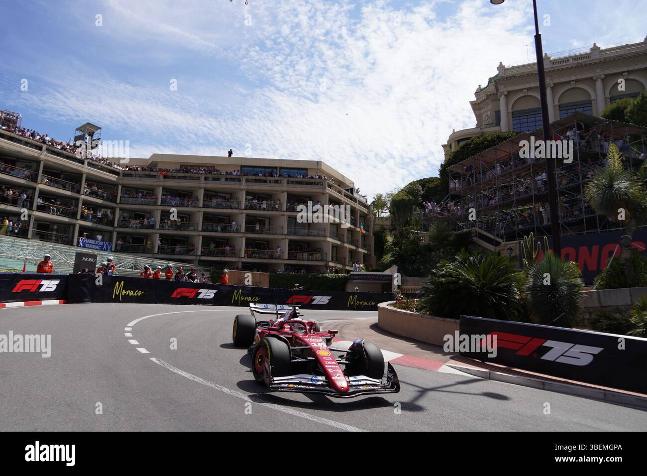 Montecarlo, Monaco. 29/27/2025. Charles Leclerc of Monaco driving the ...