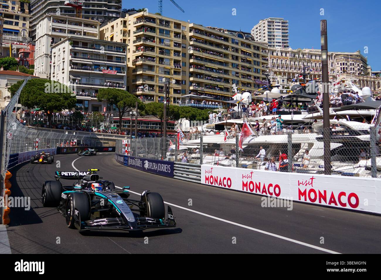 Montecarlo, Monaco. 29/27/2025. Andrea Kimi Antonelli of Italy driving ...