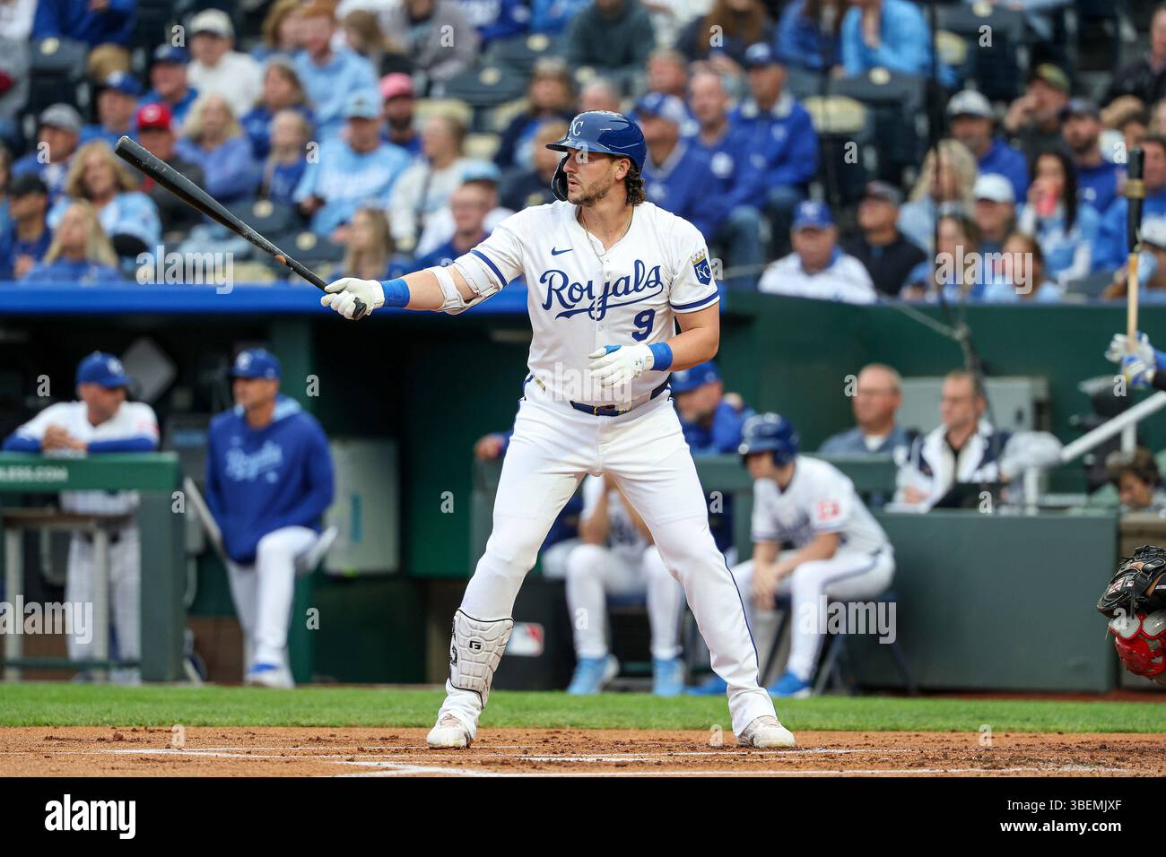 May 27, 2025: Kansas City Royals first baseman Vinnie Pasquantino (9 ...