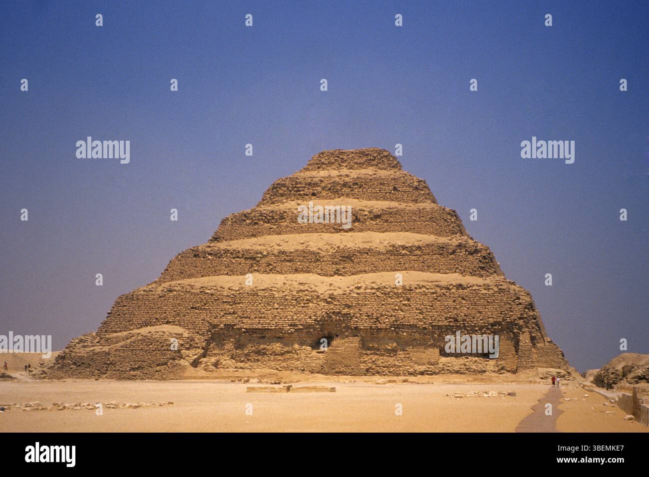 Africa. Egypt. Saqqara. Zoser. Pyramid Of Zoser Stock Photo - Alamy
