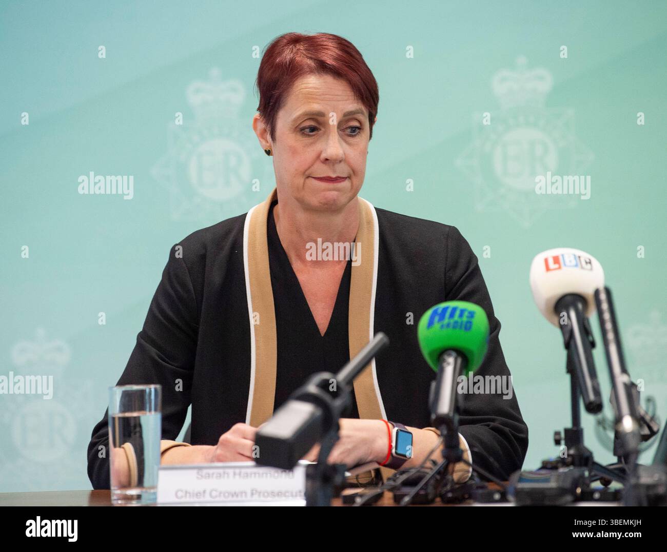Chief Crown Prosecutor for CPS Mersey-Cheshire Sarah Hammond during a ...