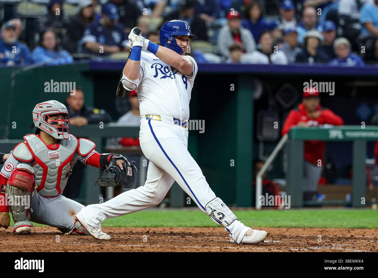May 27, 2025: Kansas City Royals first baseman Vinnie Pasquantino (9 ...