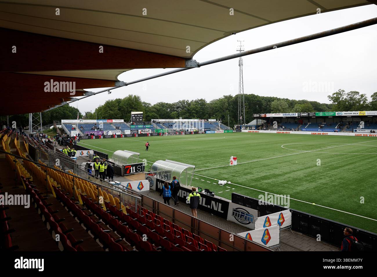 VELSEN - Telstar stadium before the start of the Dutch final of the ...