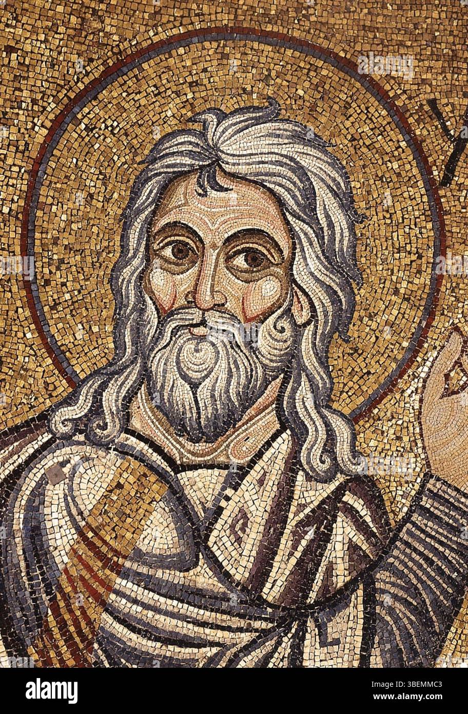 The mosaic of the prophet Isaiah in the Dome of Immanuel in St Mark's ...