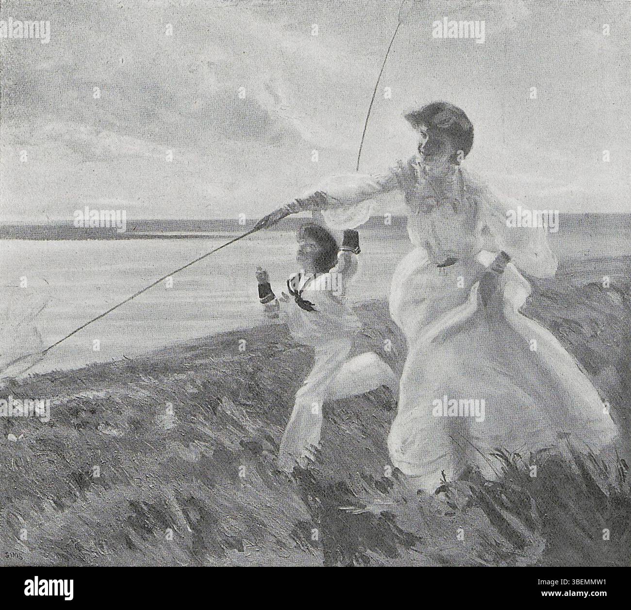 'Butterflies' by Charles Sims (1873–1928), featured in The Studio, 1907 ...