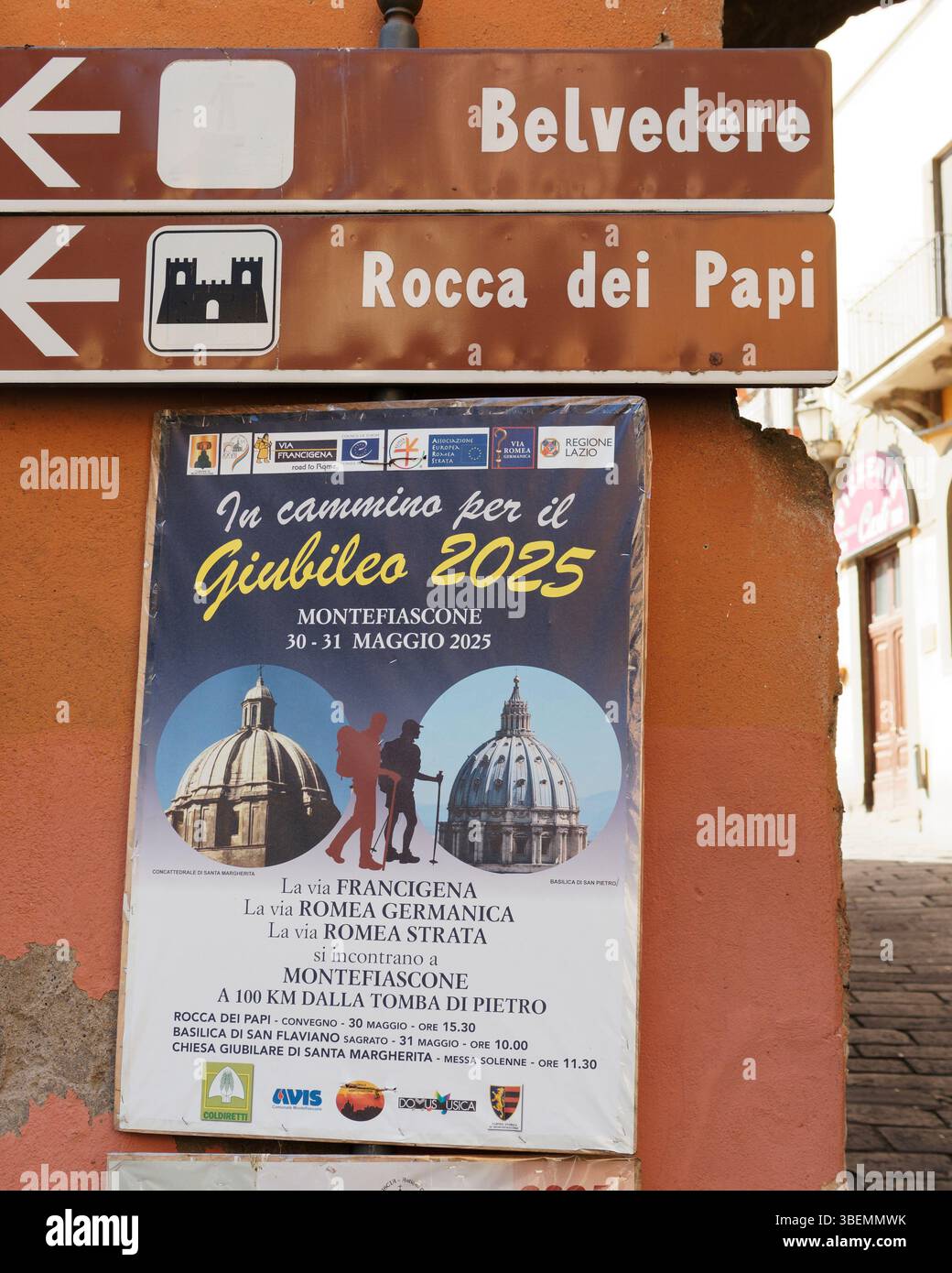 Road Signs and Jubilee Year Pilgrim Camnino Walking poster including ...