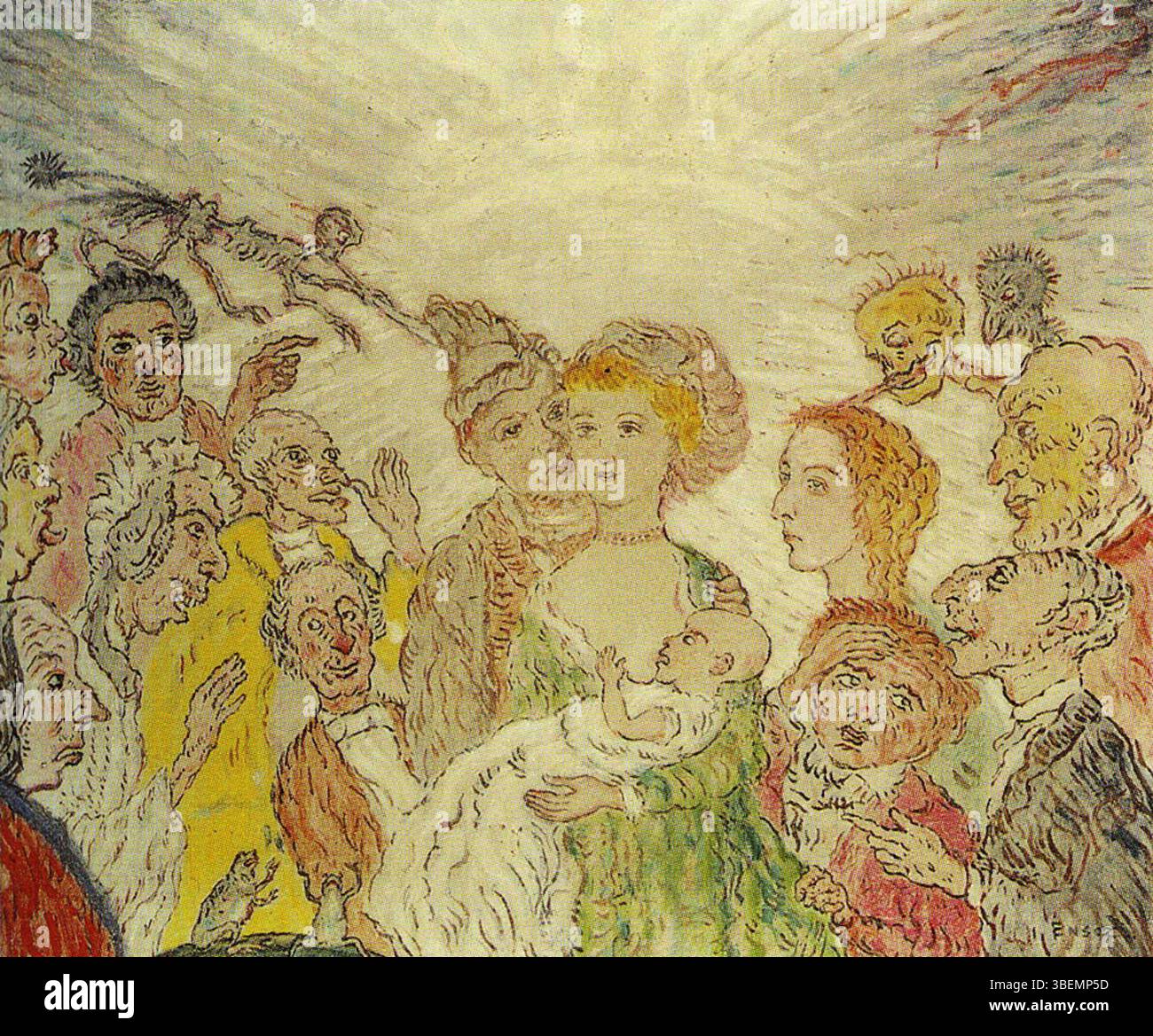 *Envy* (1890) by James Ensor is a psychological portrait of the emotion ...